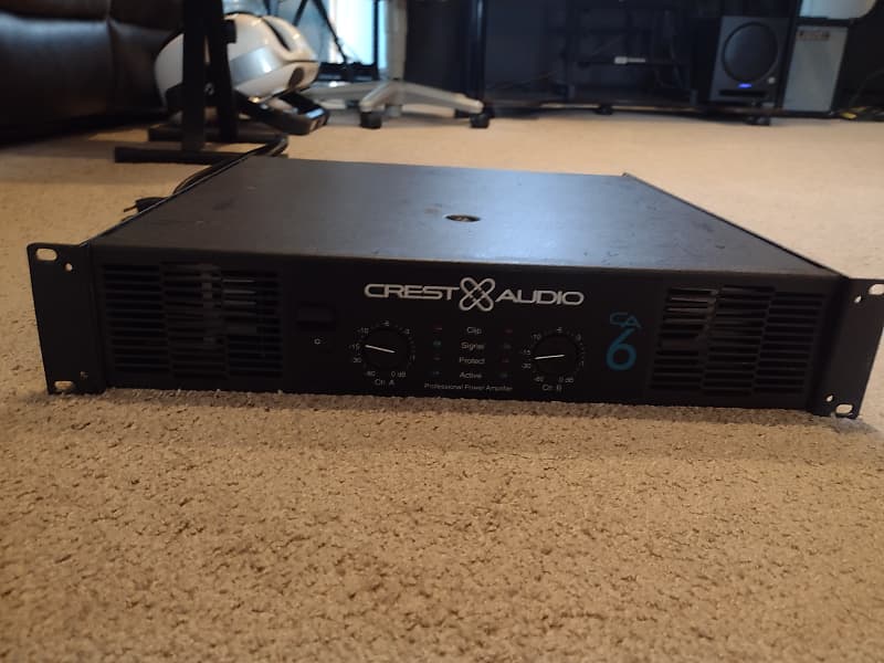 Crest CA6 power amp | Reverb