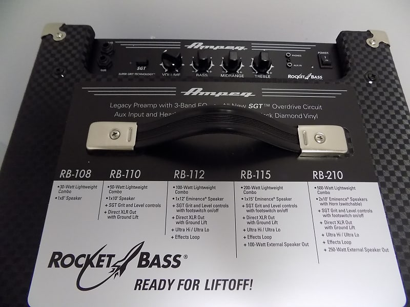 Ampeg RB-108 30w Combo Bass Amplifier | Reverb