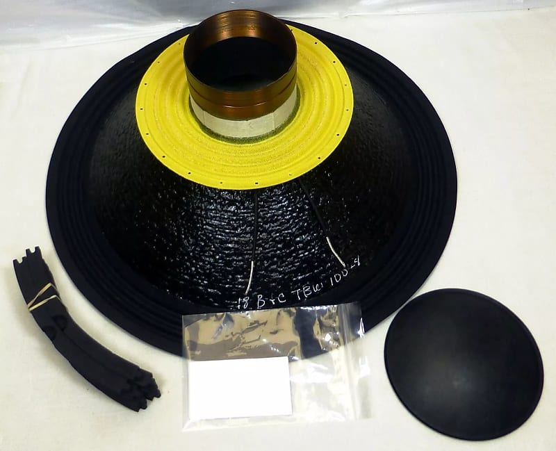 LASE Replacement B&C 18TBW100 18" Speaker Re-Cone Kit | Reverb