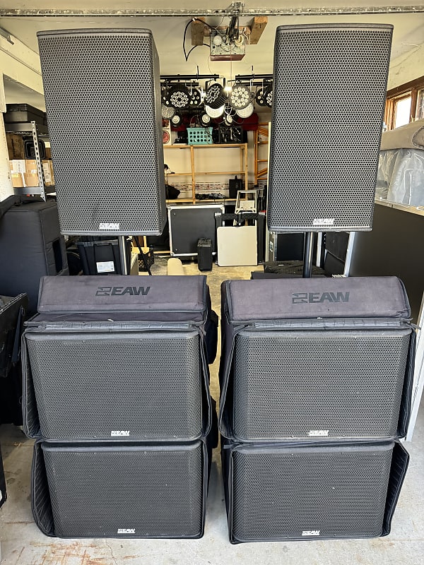 EAW RS123/RS115 2 tops 4 Sub System 2021 | Reverb