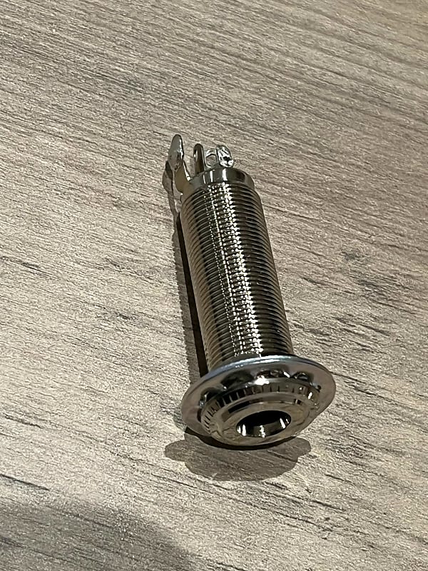 Ibanez Long barrel flush mount guitar output jack | Reverb