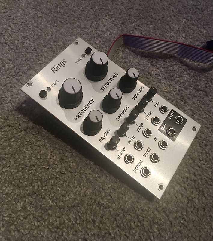Mutable Instruments Rings Eurorack Resonator | Reverb