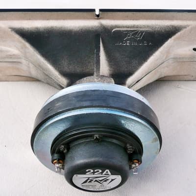 Original Peavey 22A Horn Driver with Horn Lens and 22A | Reverb