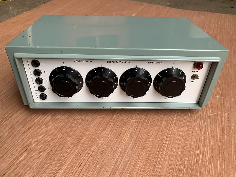 Vortexion Valve Preamp MIXER TYPE 4/15/M 1960s - Grey | Reverb