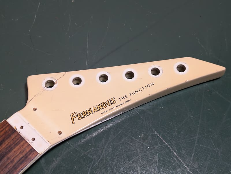 Fernandes The Function Neck 80's White BX Concord Head | Reverb