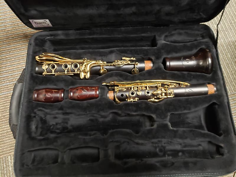 Backun MOBA A Clarinet--Gold Plate, Voicing Groove, Sterling | Reverb