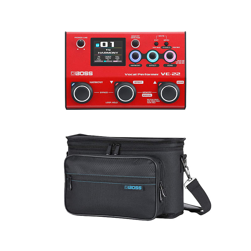 Boss VE-22 Vocal Performer Multi Effects Processor and Carry | Reverb