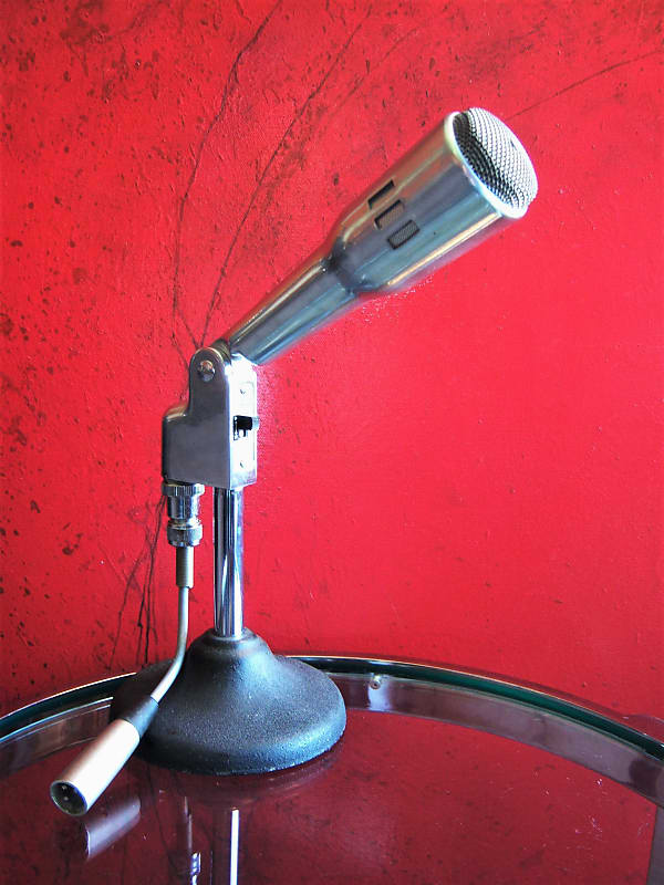 Vintage 1950's era Knight 4550 dynamic cardioid microphone | Reverb