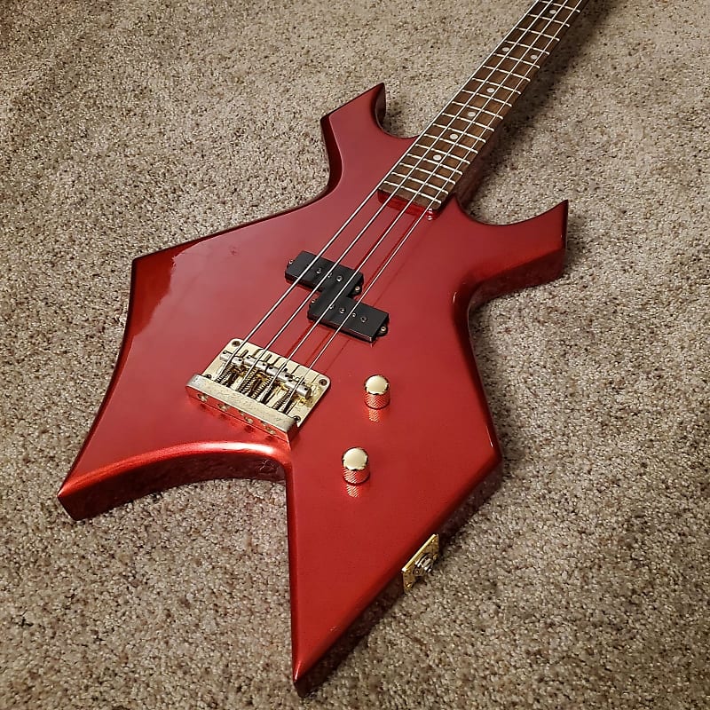 1980s B.C. Rich Warlock Bass NJ Series | Reverb