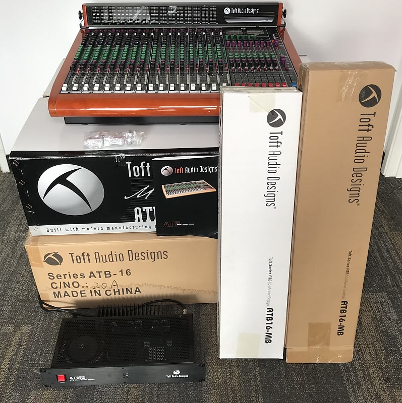 Toft Audio Designs Series ATB ATB-16 Mixer w/ Power Supply & | Reverb