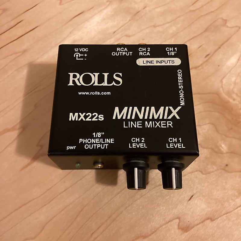 Rolls MiniMix Line Mixer MX22s | Reverb
