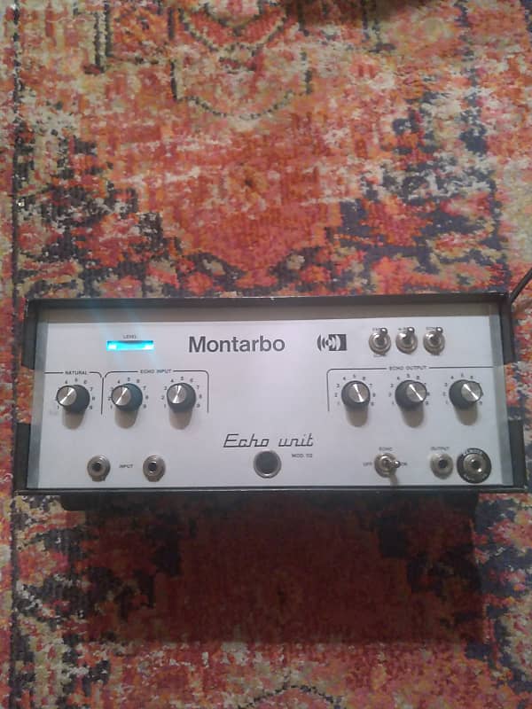 Vintage Montarbo Echo Unit Model 112 (Disc Echo/Binson) | Reverb