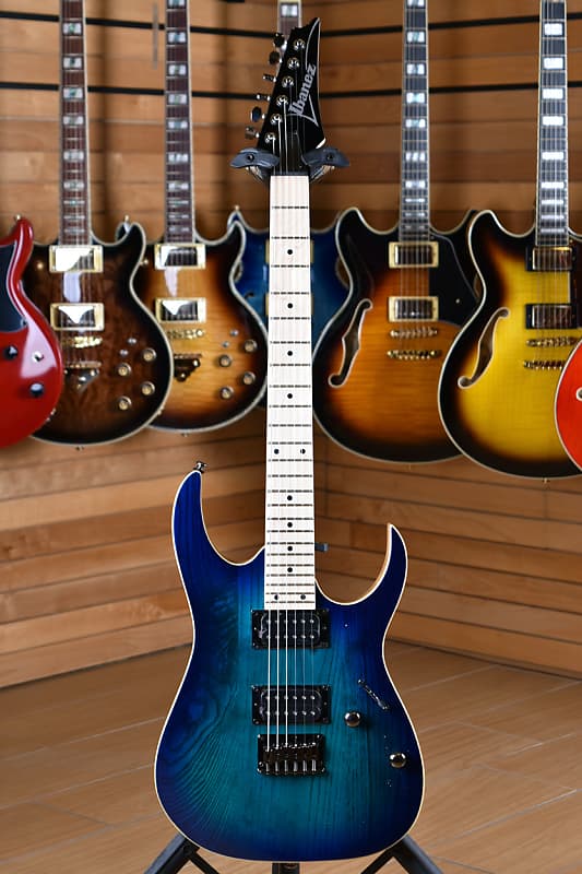 Ibanez RG421AHMBMT Blue Moon Burst | Reverb