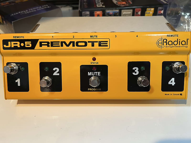 Radial JR5 Remote foot controller s/n 379457 for JX 44 and | Reverb