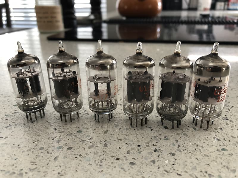 Sylvania RCA Preamp Full Set Fender NOS Twin Super Deluxe | Reverb