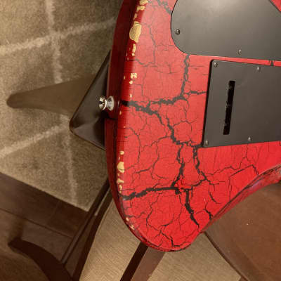 Charvel Charvette 200 Red crackle | Reverb
