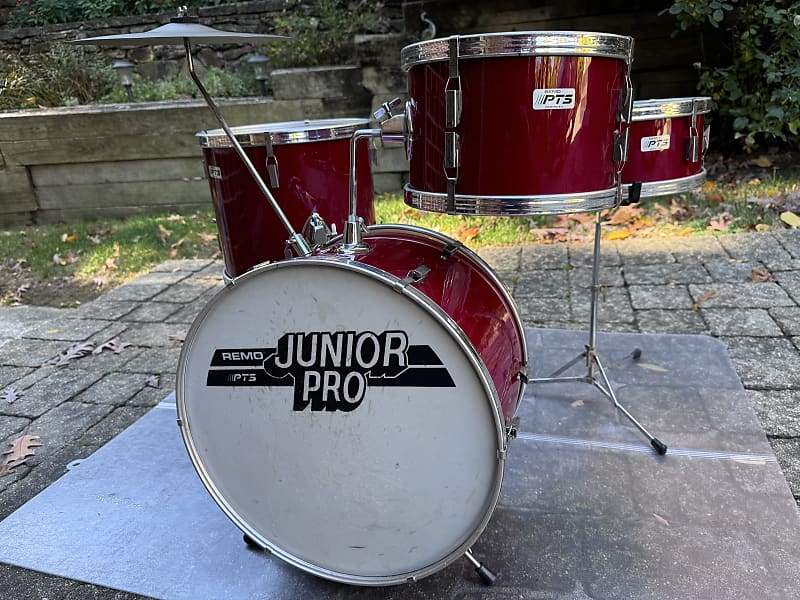 Vintage 1980s Remo PTS Junior Pro Drum Kit | Reverb
