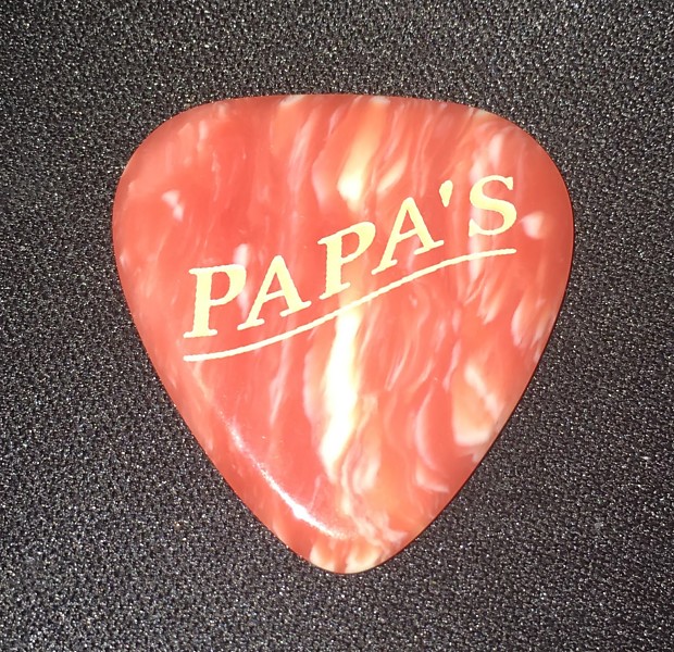 The Original Papa's Faux Coral Casein Pick | Reverb