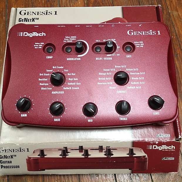 DigiTech Genesis 1 GeNetX Guitar Processor | Reverb
