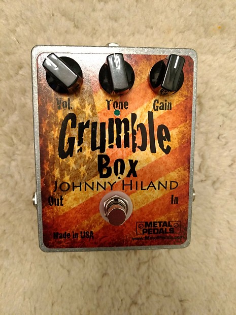Metal Pedals Johnny Hiland Grumble Box | Reverb