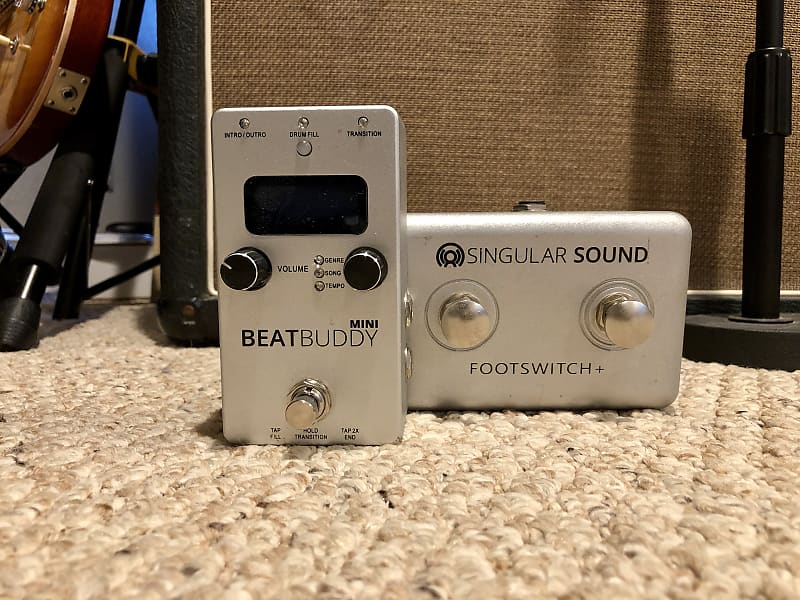 Singular Sound Beat Buddy Mini Drummer Pedal with Footswitch | Reverb