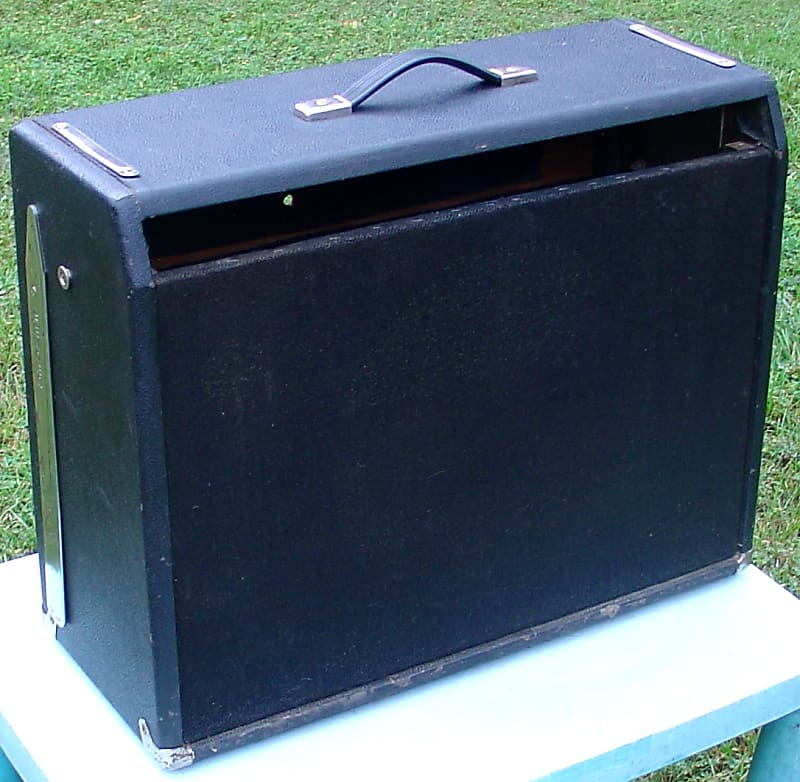 1966 Fender Twin Reverb cabinet with all hardware & reverb | Reverb