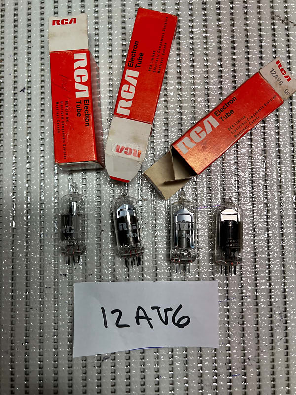 12AV6 ; Lot of 4 tubes | Reverb