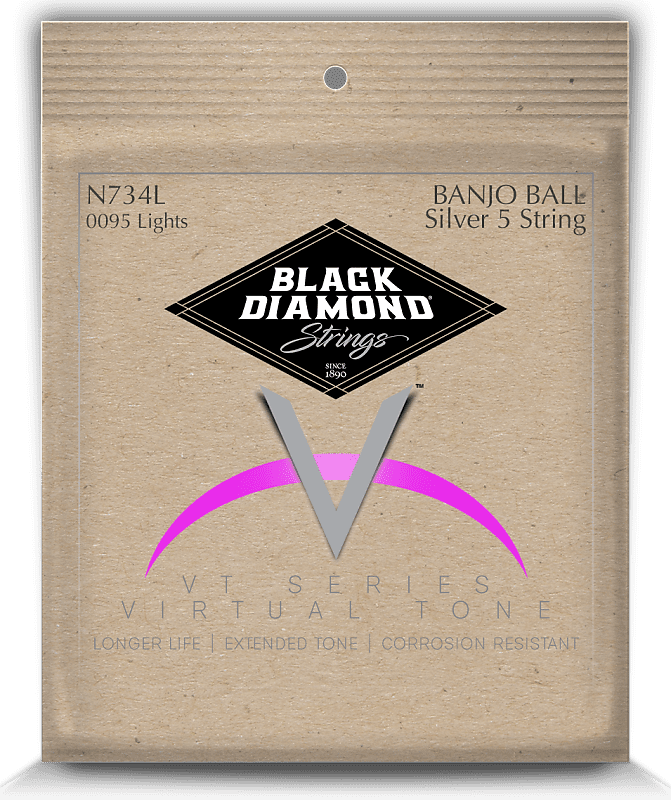 Black Diamond Banjo Strings 5-String Light Loop End | Reverb