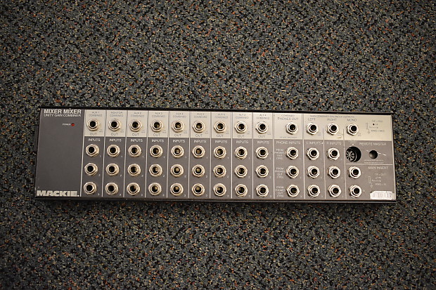 Mackie Mixer Mixer Unity Gain Combiner | Reverb