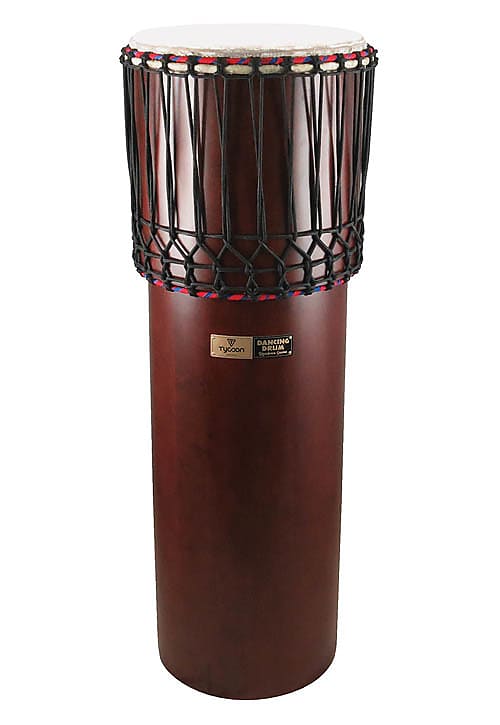 Tycoon Percussion Ngoma Drum with Traditional Dark Brown | Reverb