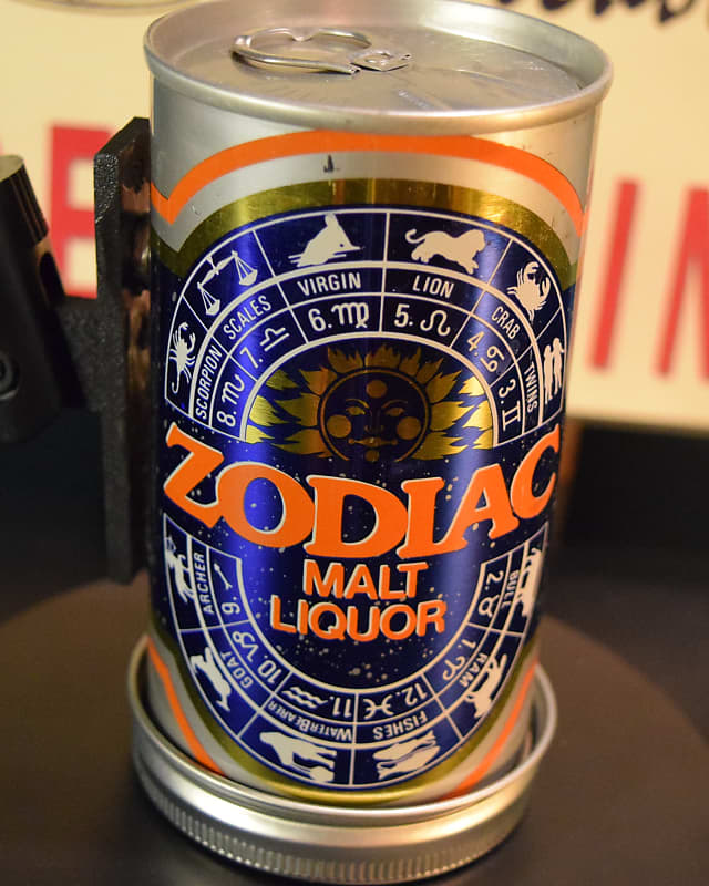 Lo Fi Beer Can Microphone - Zodiac Malt Liquor | Reverb Australia