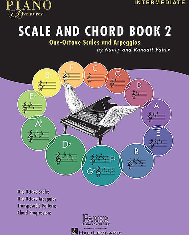 Piano Adventures Scale and Chord Book 2 - One-Octave Scales | Reverb