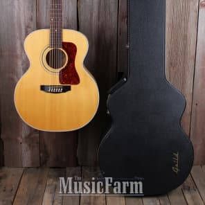 Guild JF30-12 12 String Acoustic Guitar Solid Spruce Top | Reverb