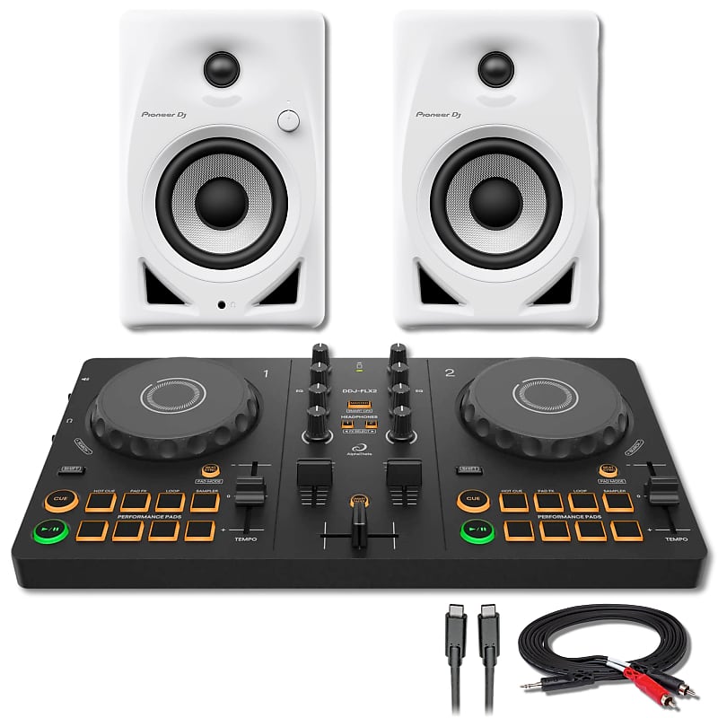 AlphaTheta DDJ-FLX2 2-Deck DJ Controller with Pioneer DJ | Reverb