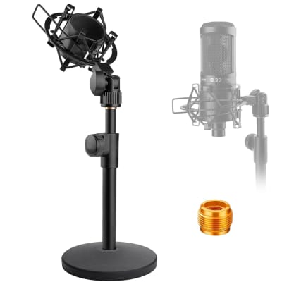 Super Rare UNIVERSAL Hollywood Microphone Desk Stand, circa | Reverb