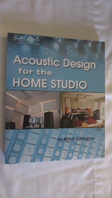 Course Technology Acoustic Design for the Home Studio - book | Reverb