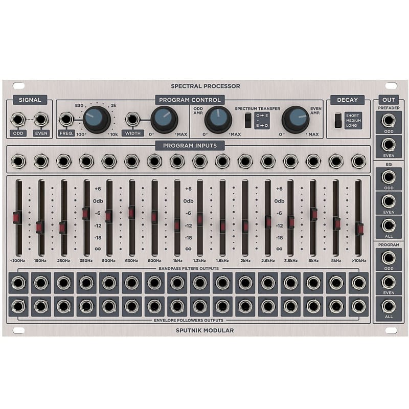 Sputnik Modular - Spectral Processor [eurorack] | Reverb