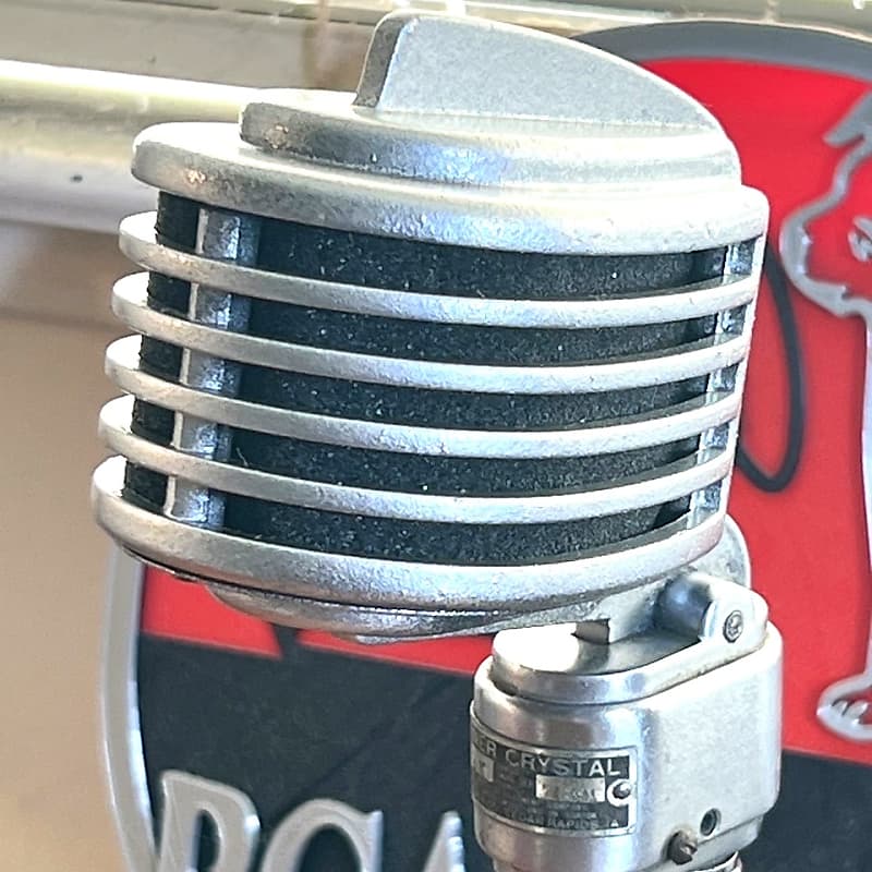 Vintage 1940's TURNER 34X Microphone w/ stand & cable, | Reverb