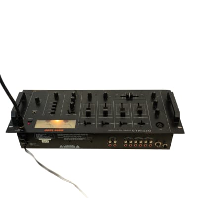 Optimus SSM-1250 stereo 3-channel DJ audio mixer - works | Reverb