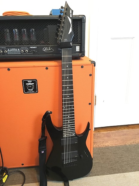 Dean RC8X 8 String Guitar Black | Reverb