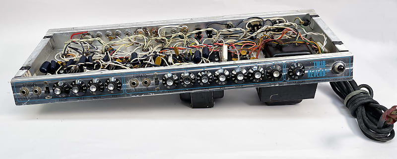 1977 Silverface Fender 135 Watt Twin Reverb Chassis • Working | Reverb