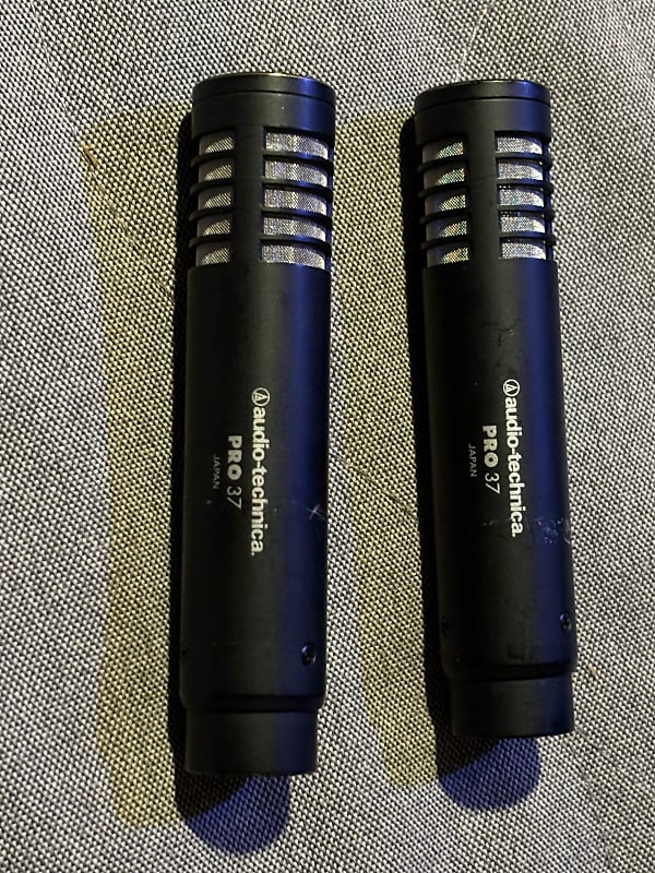 (Pair) Audio Technica Pro 37 2010s | Reverb