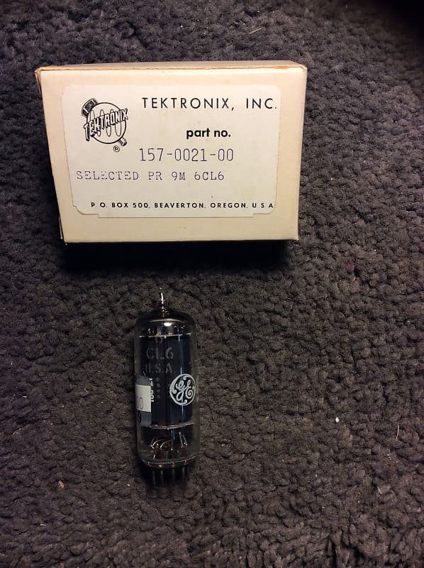 G.E. 6CL6 Vacuum Tubes | Reverb