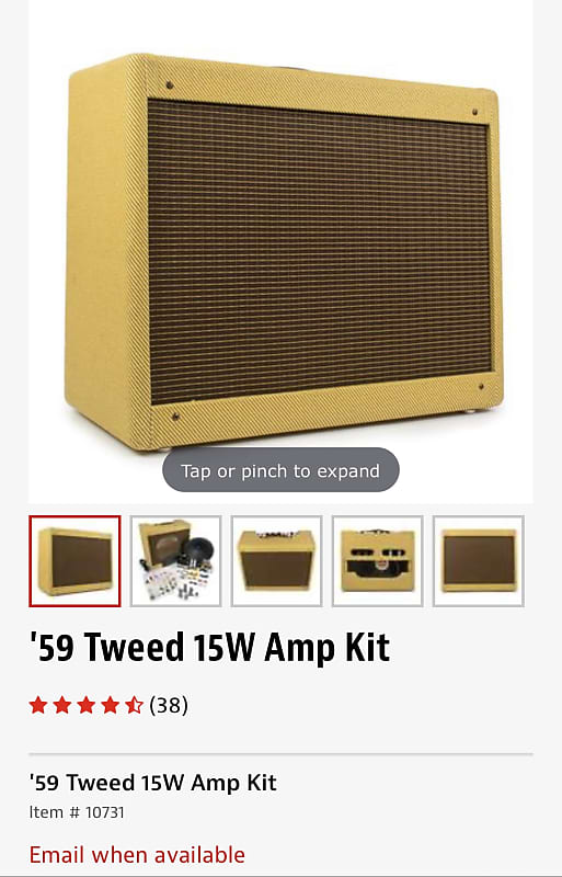StewMac 5E3 Tweed Deluxe kit | Reverb