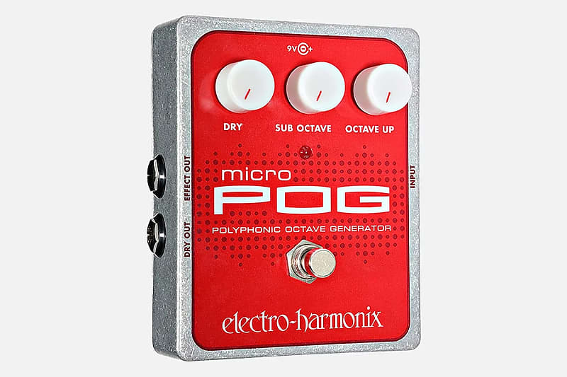 Electro-Harmonix Micro Pog Polyphonic Octave Pedal | Reverb