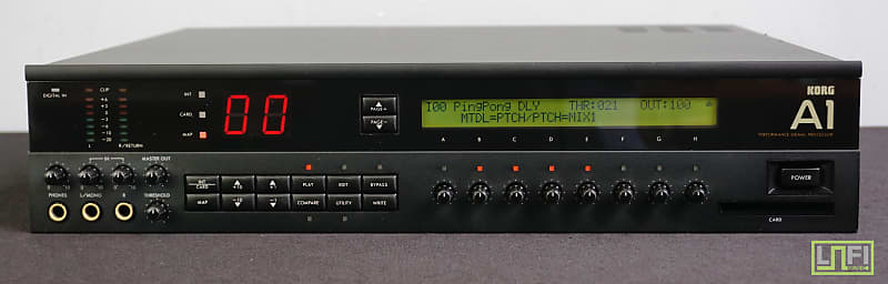 Korg A1 Performance Signal Processor 90's 2U Stereo Multi | Reverb