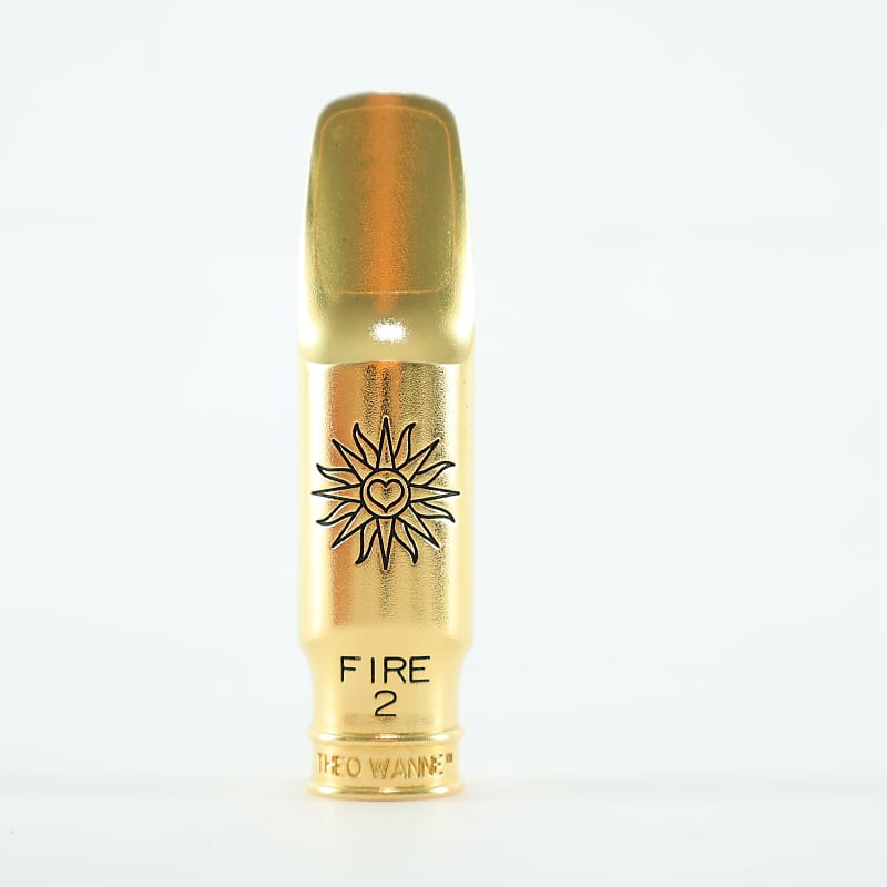 Theo Wanne FIRE 2 Gold 6 Alto Saxophone Mouthpiece OPEN BOX | Reverb