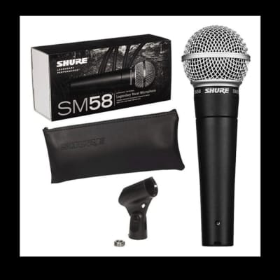 Shure SM58S Handheld Cardioid Dynamic Microphone with On / | Reverb
