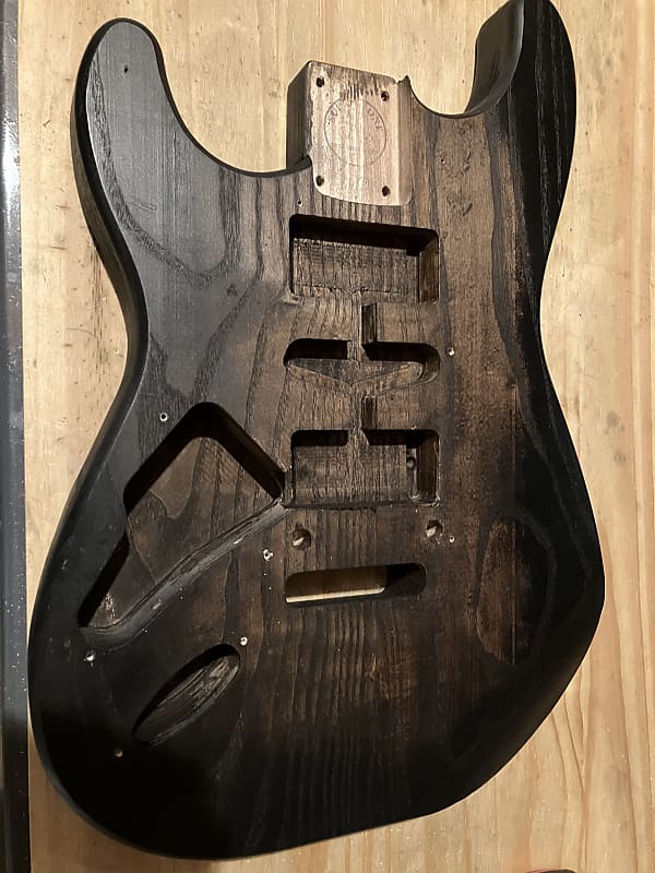 Left Handed Stratocaster Body Floyd Rose Route Ash! | Reverb