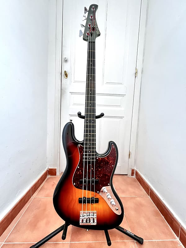 Modulus Jazz Bass VJ4 - 1999 - Sunburst | Reverb UK